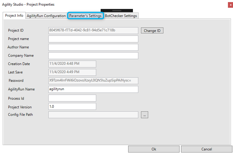 Agility Solution / Agility Studio / Herramientas de Agility Studio / 19. Configuración de ...